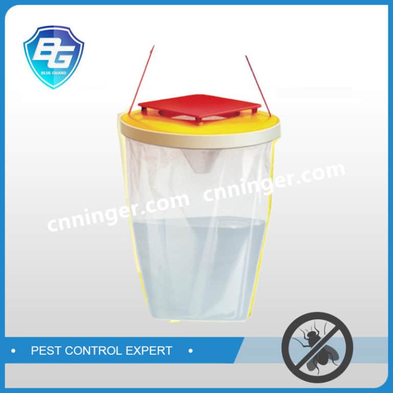 China hanging red top fly bag flying catcher trap with bait