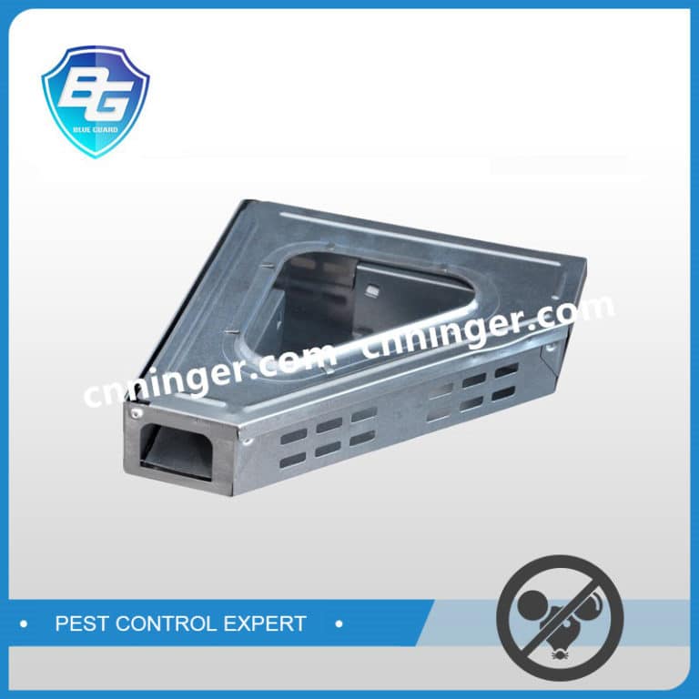 Corner Multi Catch Mouse Trap Box with Clear Window