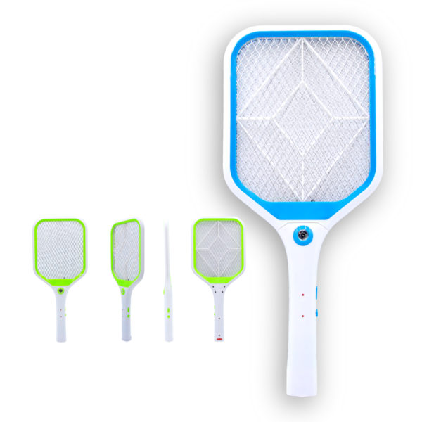 Electronic Mosquito Bat Racket Swatter with LED light